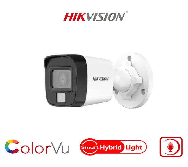 Caméra Hikvision Smart Hybrid Light 2MP Tube ( DS-2CE16D0T-LFS) - Integsy Tunisie